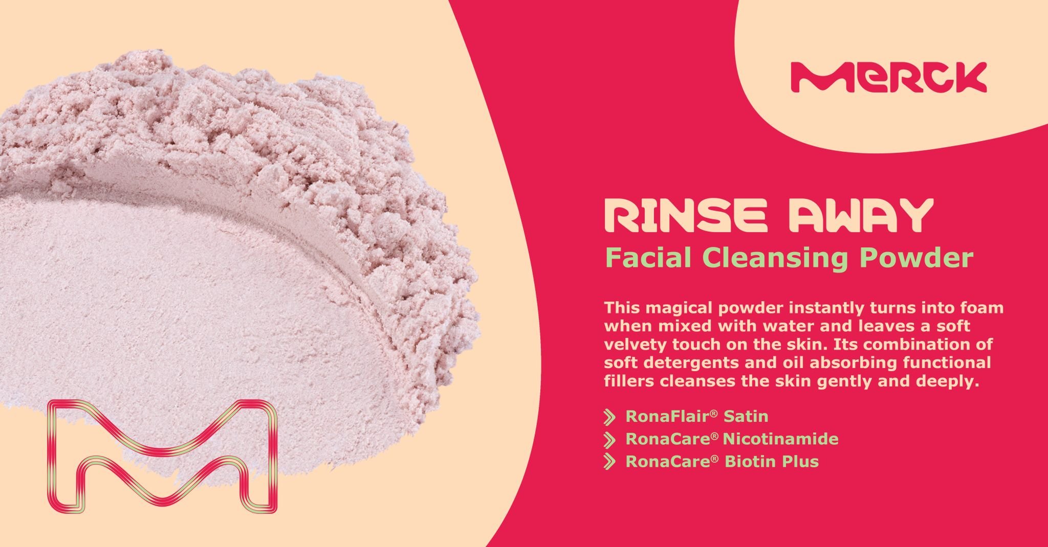 Clean up with Merck's Rinse Away Facial Cleansing Powder | Market ...